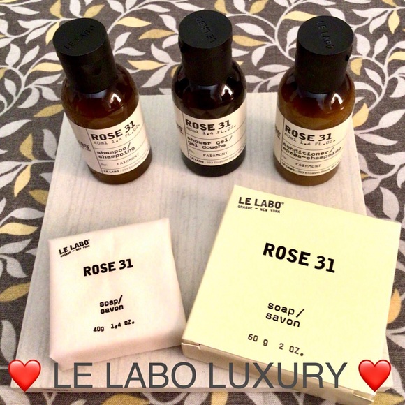 Le Labo | Bath & Body | Nwt 5 Piece Le Labo Rose 3 Luxury Toiletries ...